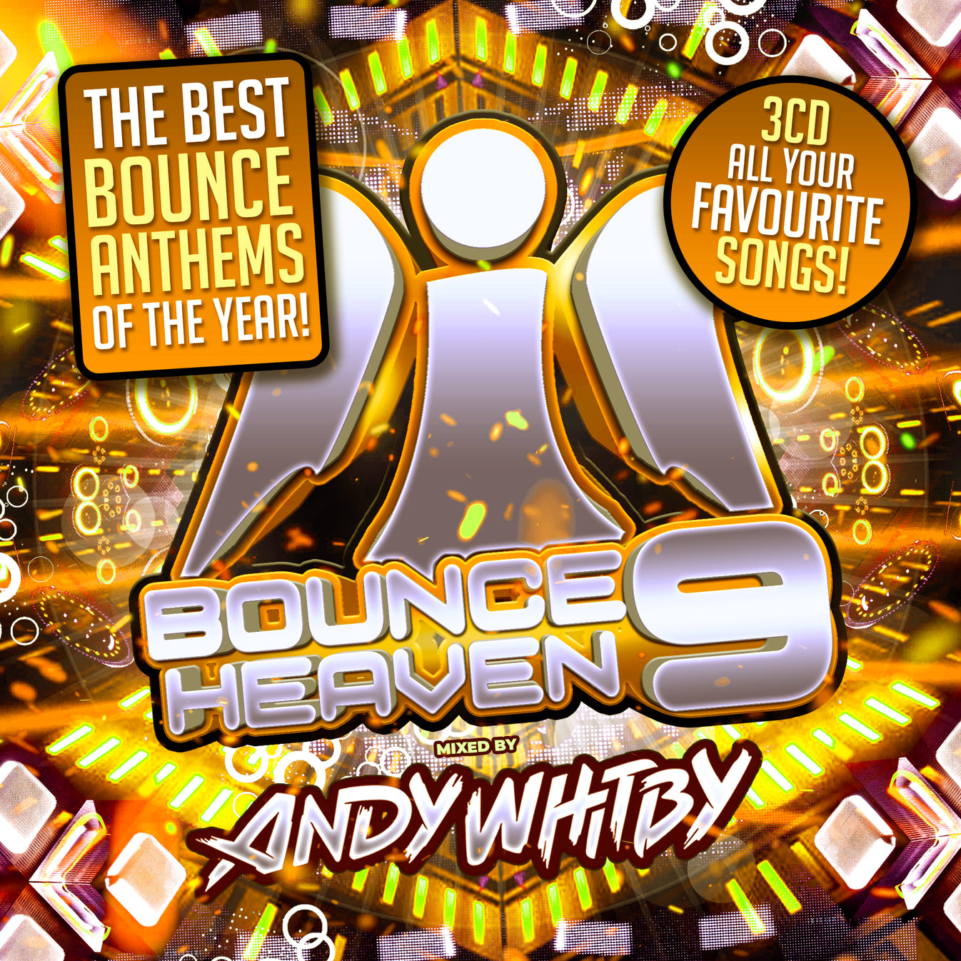 Bounce Heaven 9 mixed by Andy Whitby (3CD) – Donk Depot