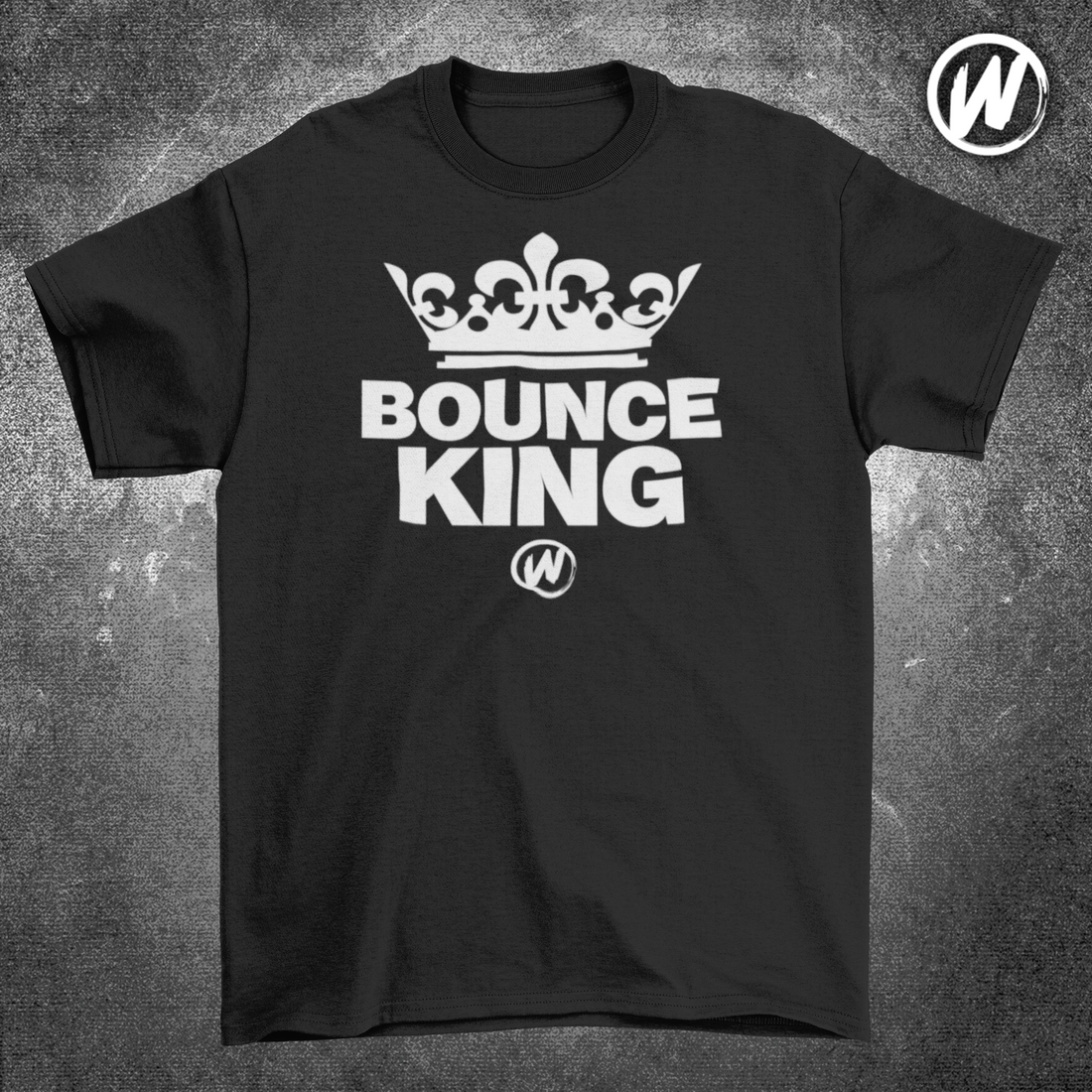 Bounce King - Black T-shirt – Donk Depot